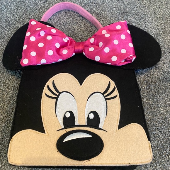Disney | Other | Disney Store Minnie Mouse Pocketbook Tote Bag For ...